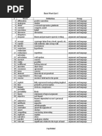 BIP39 English Word List PDF | PDF