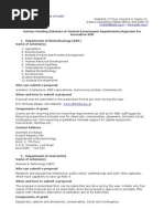 CSIR Research Project Proposal Format of Form | PDF | Laboratories ...