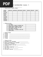 MATEMATIKA 3 Modele Testesh Sipas 3 Mujorëve | PDF