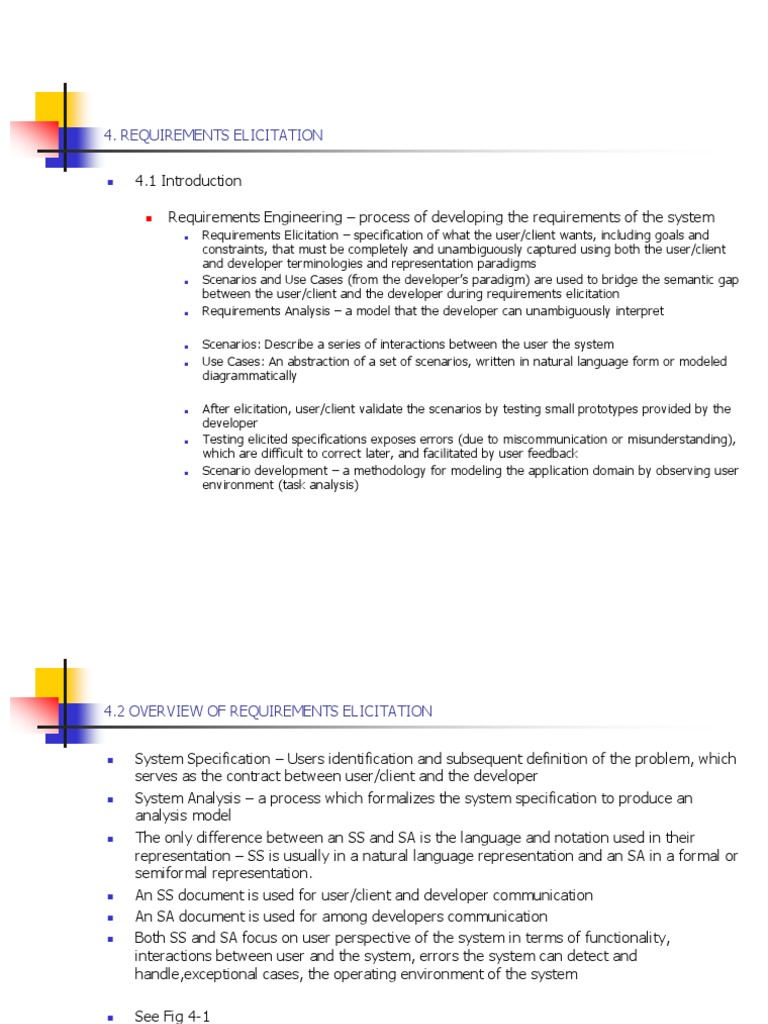 Requirements Elicitation: Requirements Engineering - Process of Developing The Requirements of ...