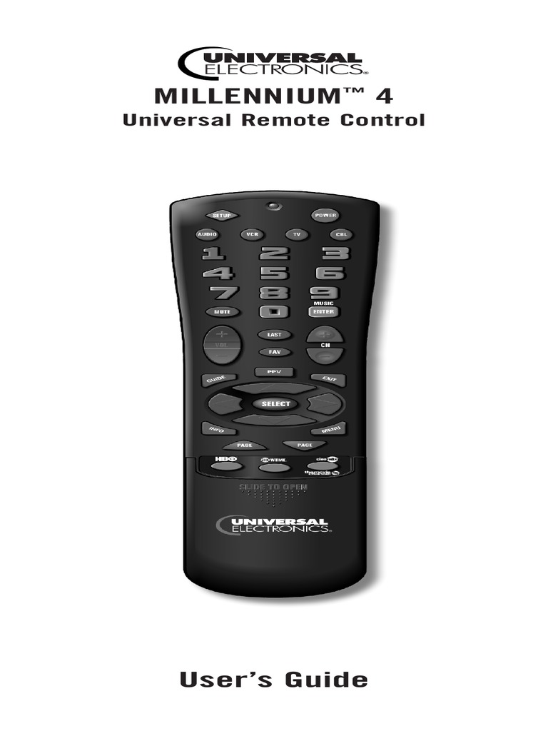 Shaw TV Universal Remote User Guide | PDF | Videocassette Recorder ...