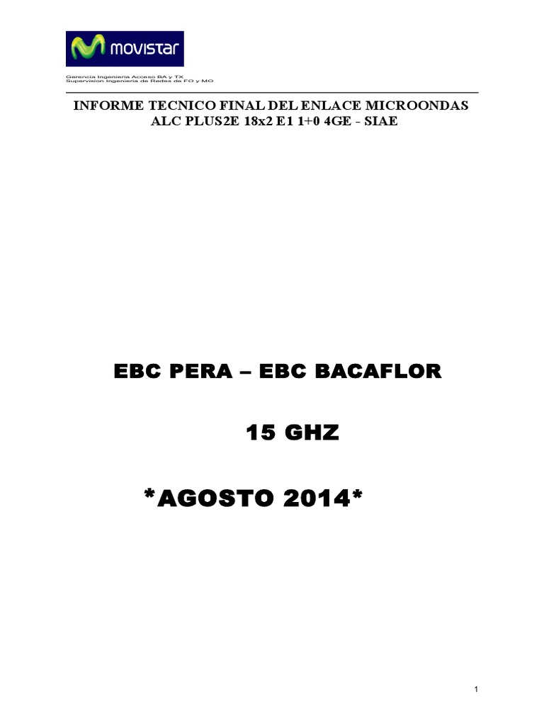 Enlace de Pruebas y Manual de SIAE PLUS 2 | PDF | Antena (Radio ...