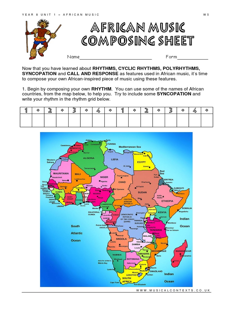 African Composing | Rhythm | Elements Of Music