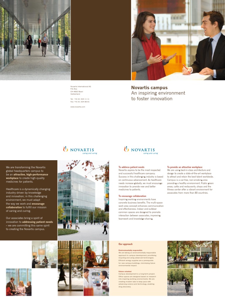 Novartis Campus Brochure en | PDF