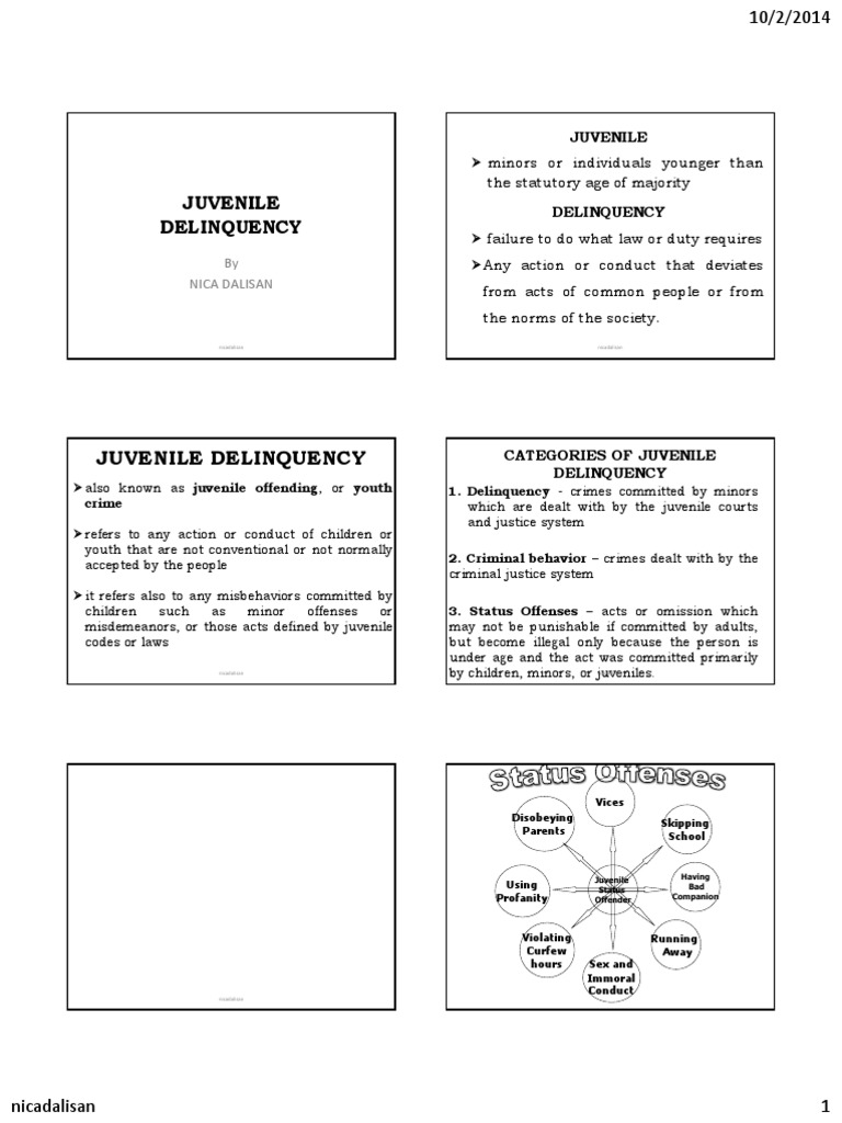 Juvenile Delinquency | Juvenile Delinquency | Child Abuse