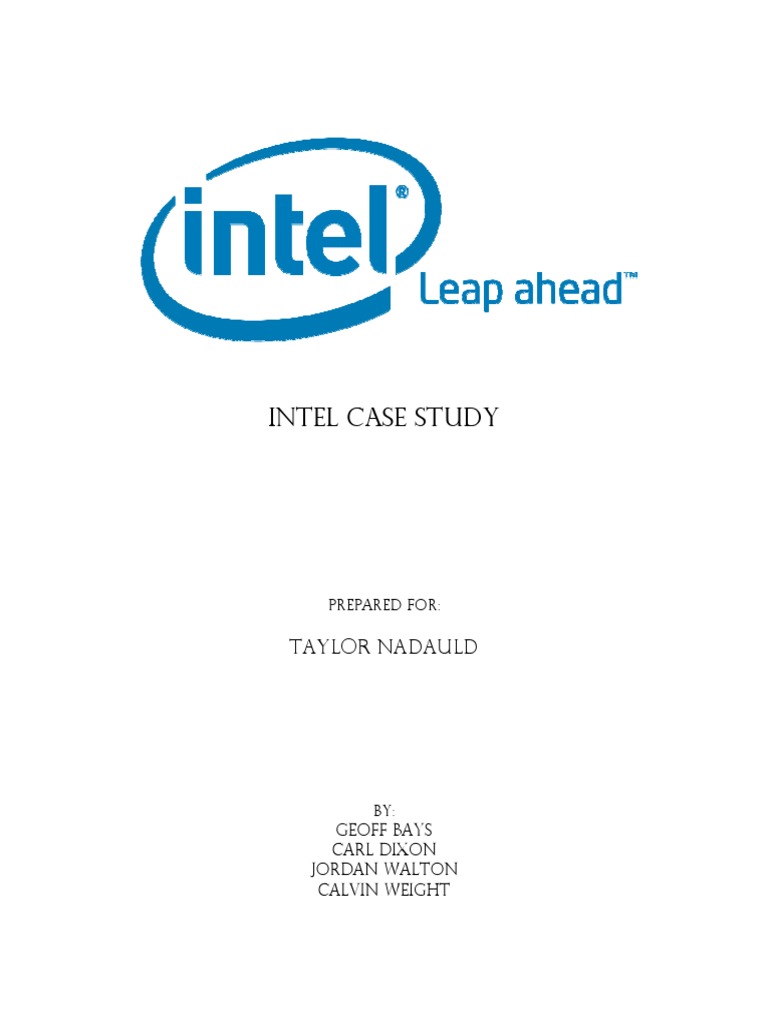 Intel Case Study | PDF | Share Repurchase | Dividend