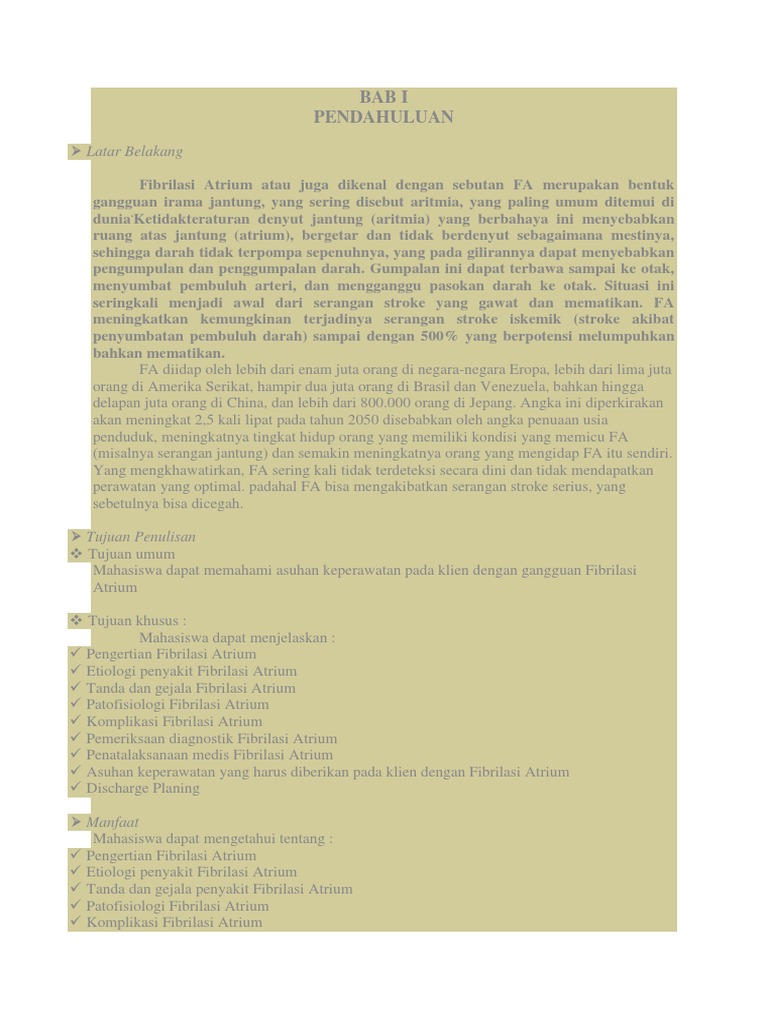 LAPORAN Pendahuluan AF | PDF | Politik