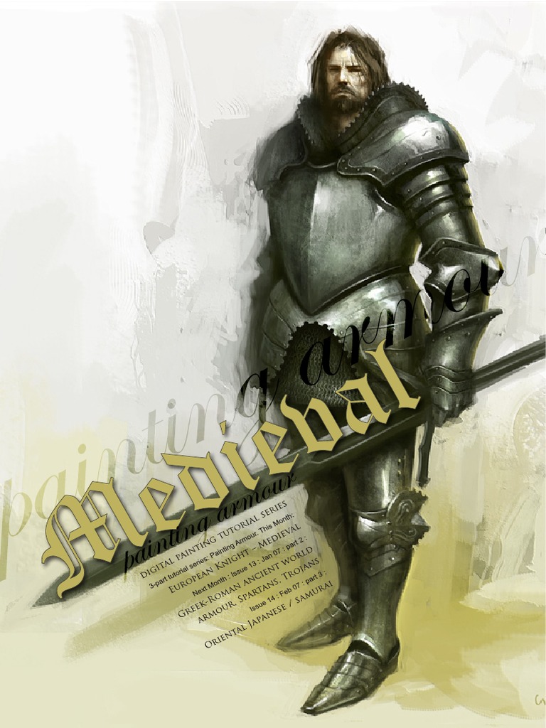 Medieval Armor Tutorial | PDF | Texture Mapping | Paintings