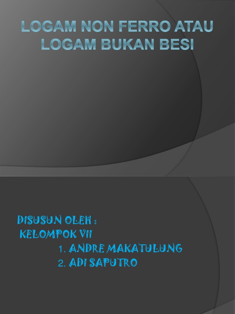 Logam Non Ferro | PDF