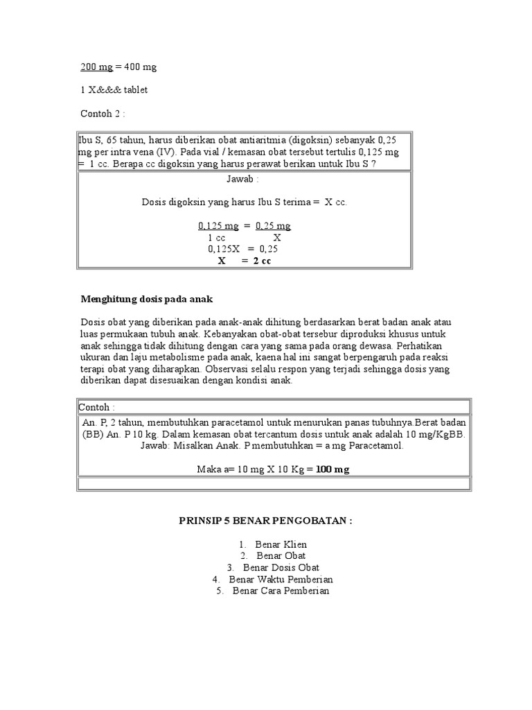 Rumus Obat | PDF | Kesehatan Holistik