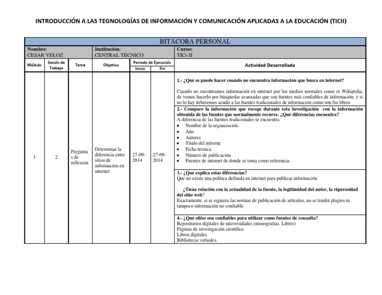 Bitácora Personal 2.4