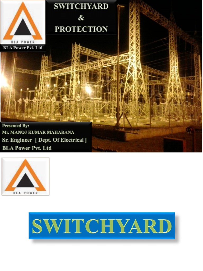 Switchyard Protection Manual | PDF | Electrical Substation | Electrical ...