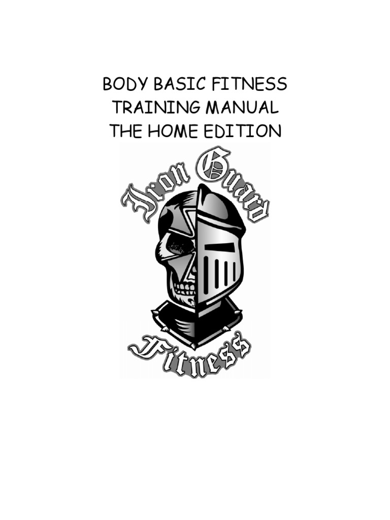 Body Basic Fitness Training Manual The Home Edition | PDF | Physical ...