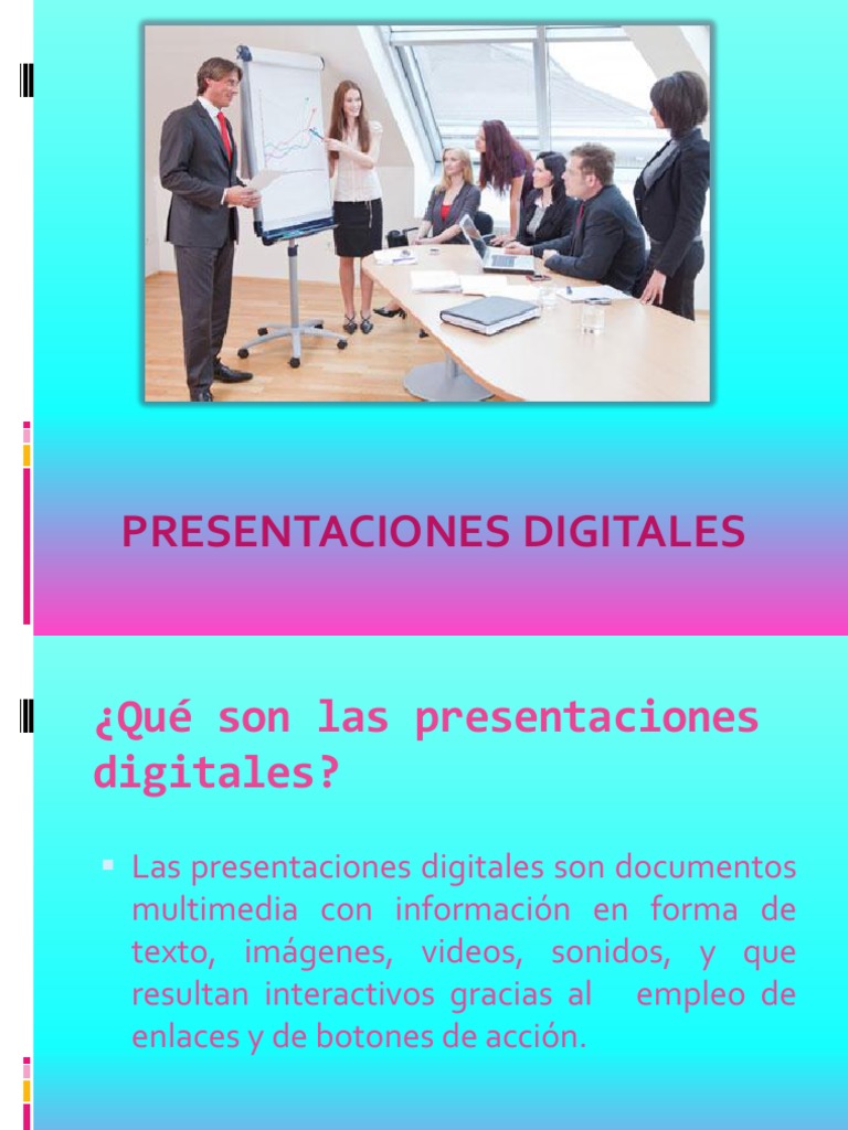 Presentaciones Digitales | PDF | Microsoft PowerPoint | Software