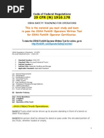 Loading Dock Safety Checklist | Forklift | Truck