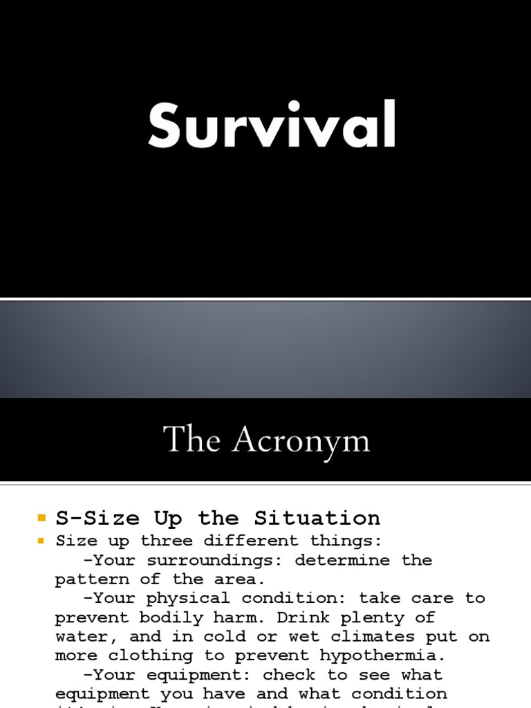 Safety of Life at Sea-Survival Techniques | PDF | Hypothermia ...