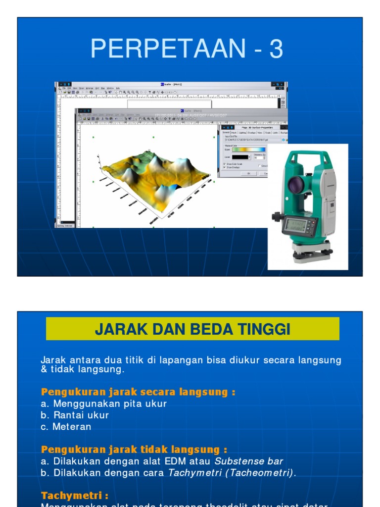Pengukuran Beda Tinggi | PDF