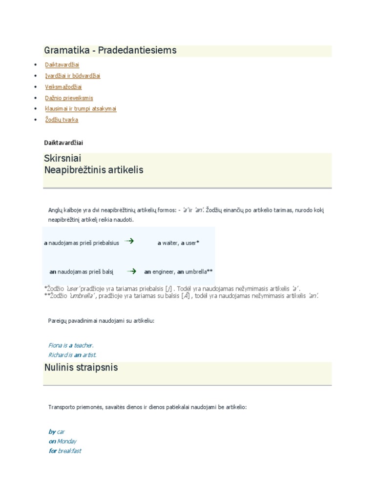 Gramatika Anglu | PDF