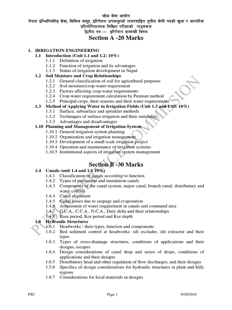 Irrigation | PDF | Irrigation | Hydrology