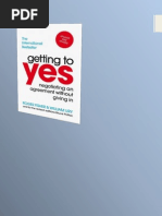 Getting To YES | PDF | Negotiation | Business