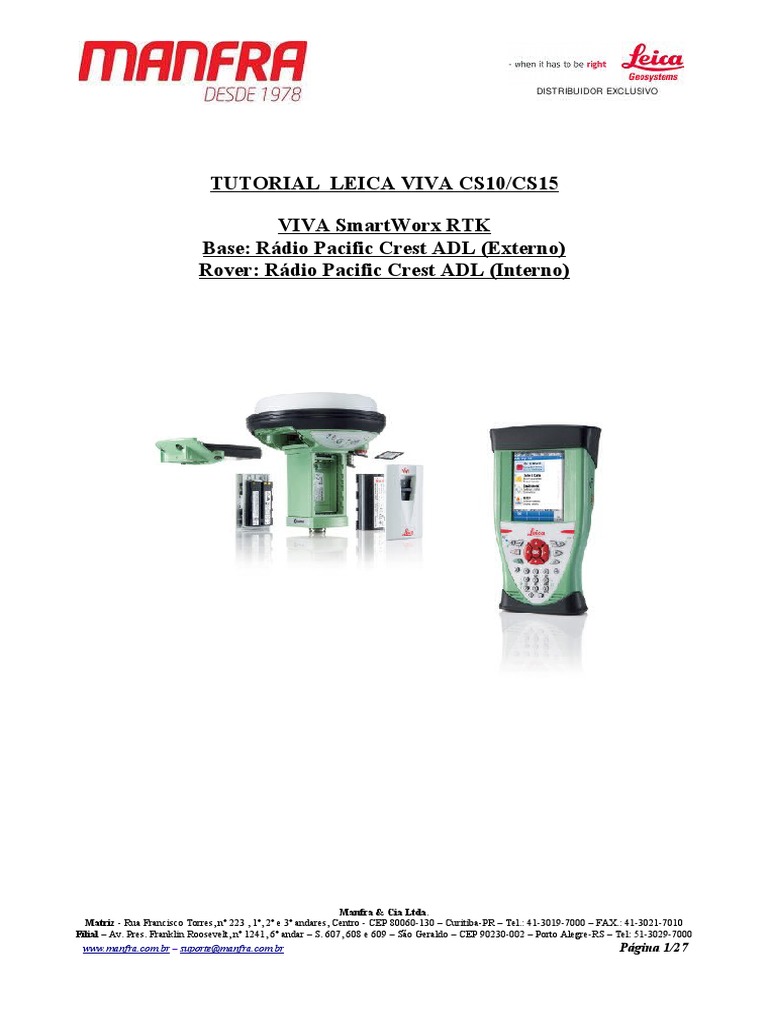 tutorial_rtk_base_rover.pdf | Bluetooth | Sistema de Posicionamento ...