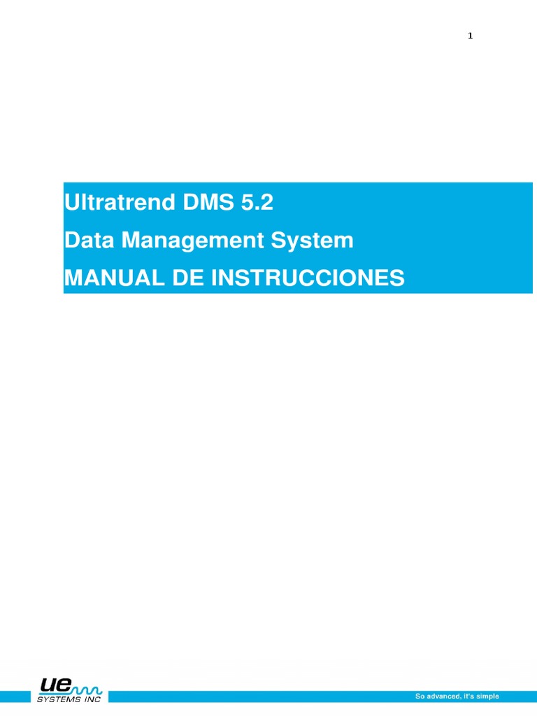 ES Manual DMS 5.2 | PDF