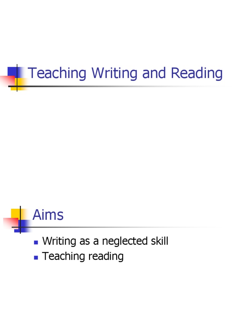 Teaching Writing and Reading | PDF | Literacy | Education Theory