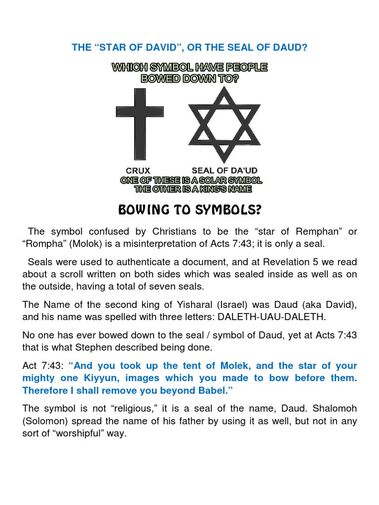 Star of Daud | PDF | Religious Belief And Doctrine | Torah