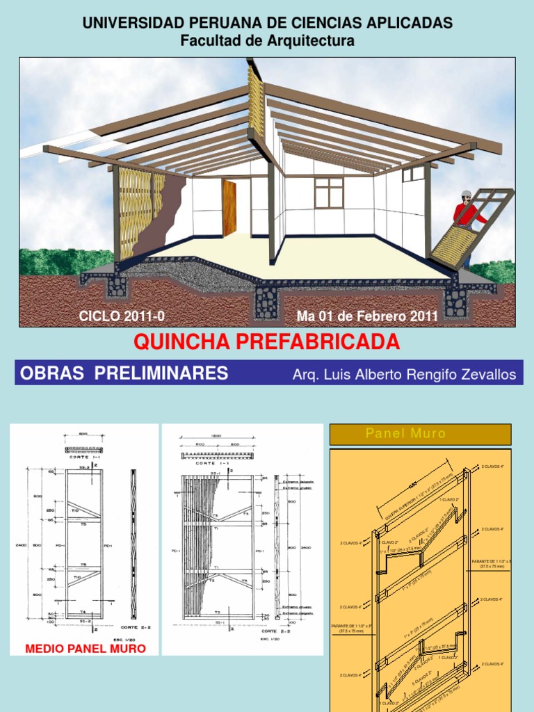 8 Quincha Prefabricada | PDF