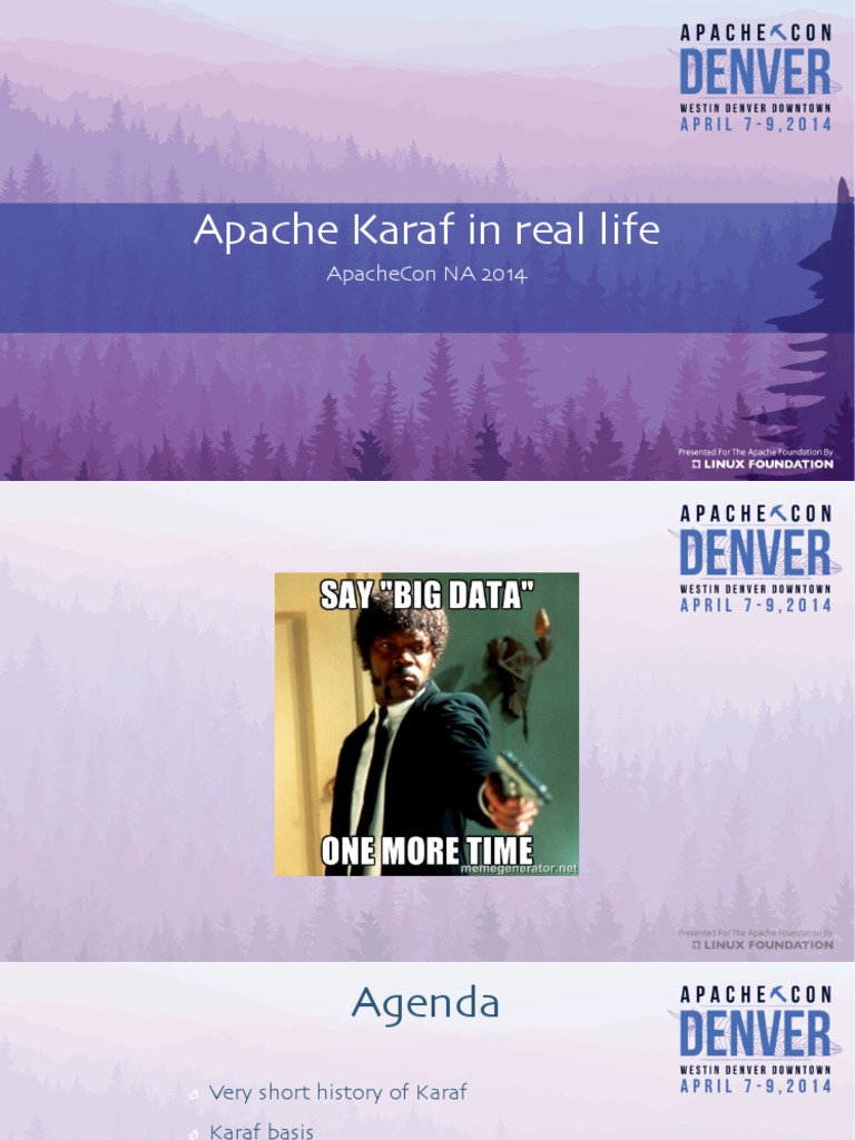 Apache Karaf in Real Life - 1 | PDF | Computing | Software