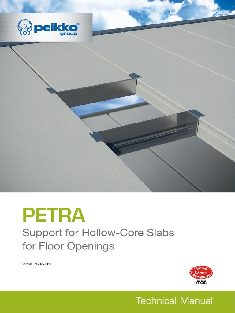 Peikko Hanger Hollow Core | PDF | Structural Steel | Reinforced Concrete