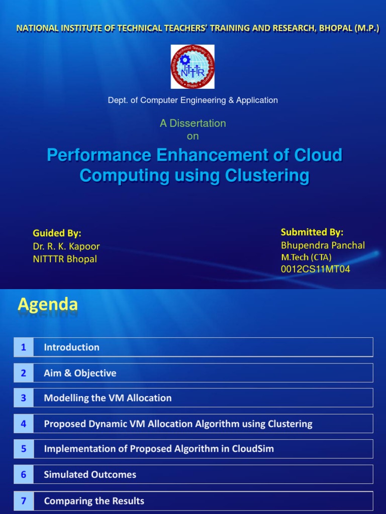Load Balancing In Cloud Computing Computer Cluster Cloud Computing