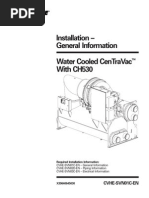 Trane CVGF Centrifugal Chiller Specs | PDF | Gas Compressor | Pipe ...