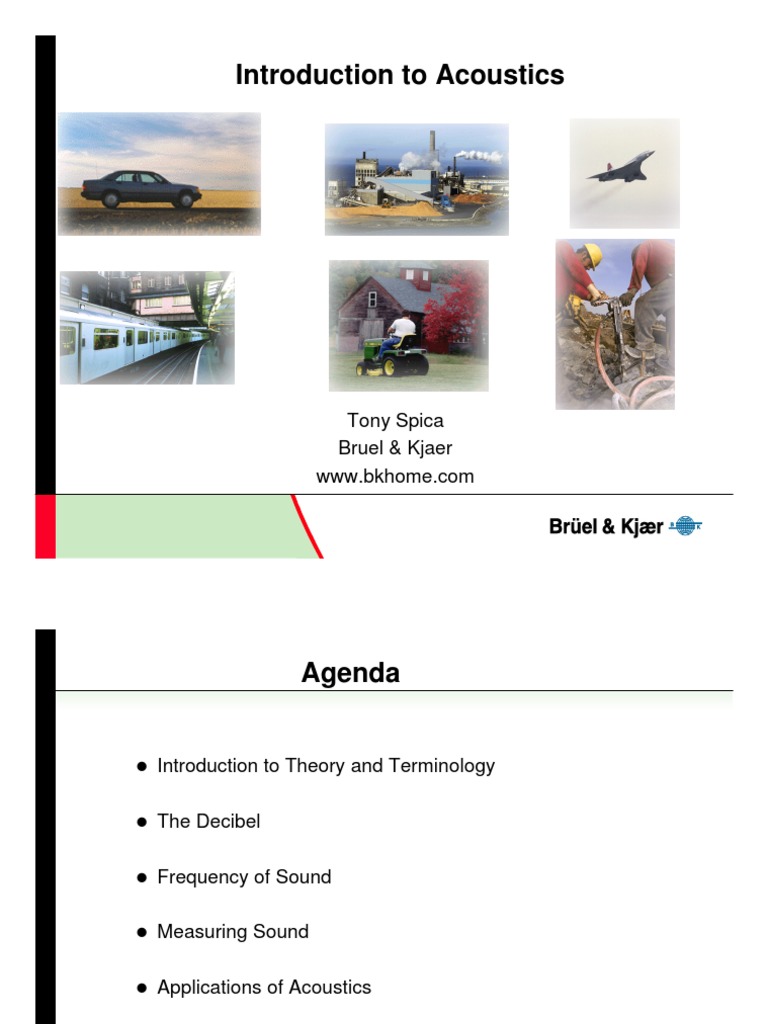 Introduction to Acoustics Overview | PDF | Decibel | Audio Engineering