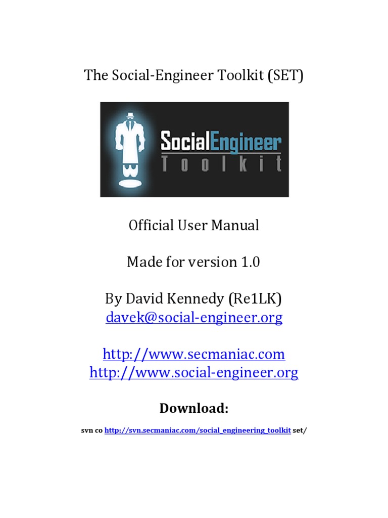 SET User Manual | PDF | Java (Programming Language) | Gmail