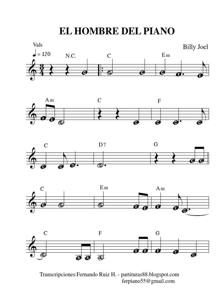 El Hombre Del Piano | PDF | Entretenimiento (general) | Science