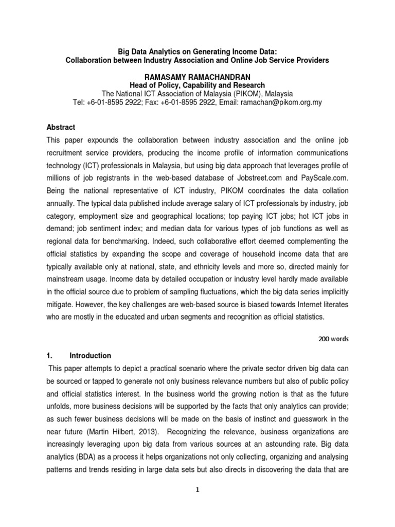 Rama1 p1 v1 | PDF | Analytics | Official Statistics