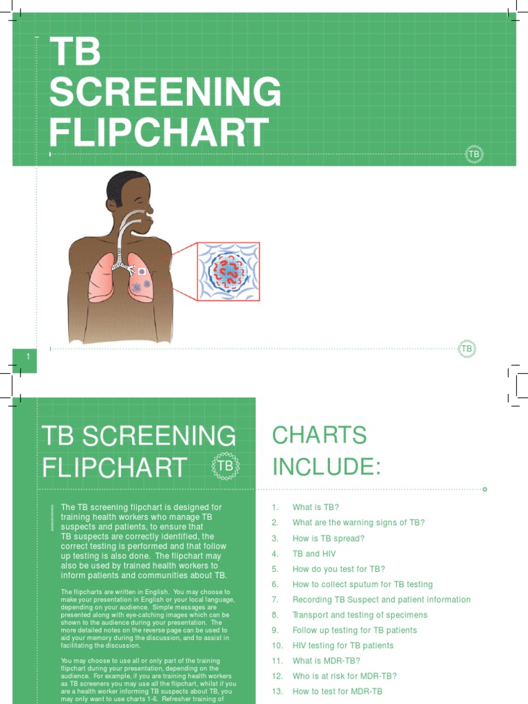 TB Flipchart RS | PDF | Tuberculosis | Animal Diseases