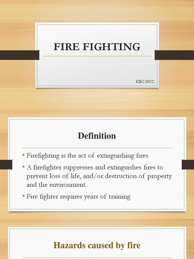 Fire Fighting | PDF | Fires | Firefighting