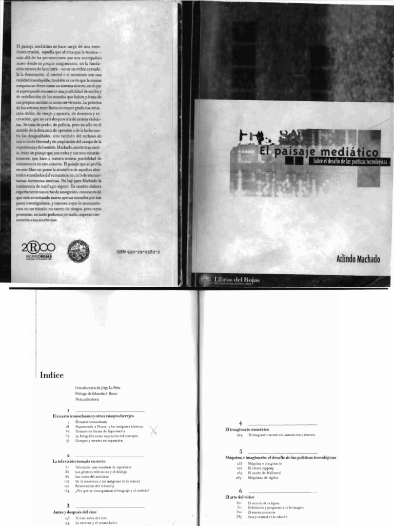 Machado Arlindo El Paisaje Mediatico El Cuarto Iconoclasmo | PDF ...
