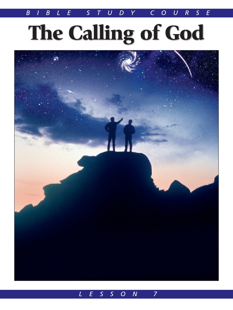 Bible Study Course: Lesson 7 - The Calling of God | PDF | Covenant ...