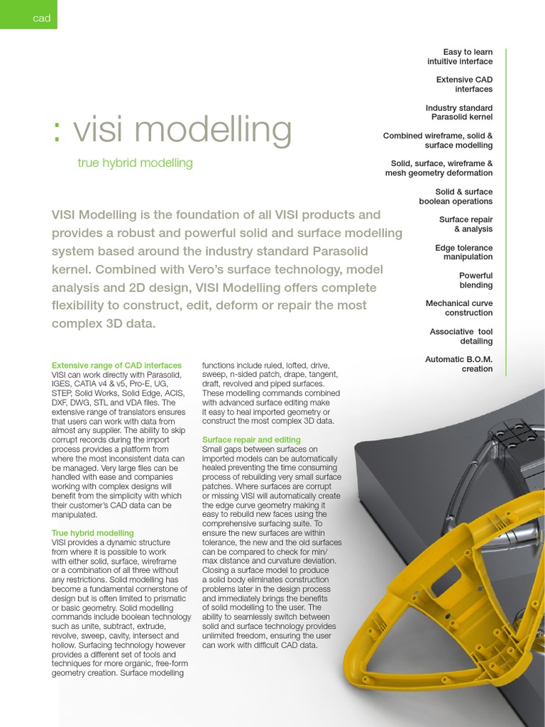 VISI Modelling | PDF | 3 D Modeling | Computer Aided Design