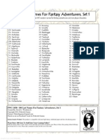 Pathfinder XP Chart | PDF