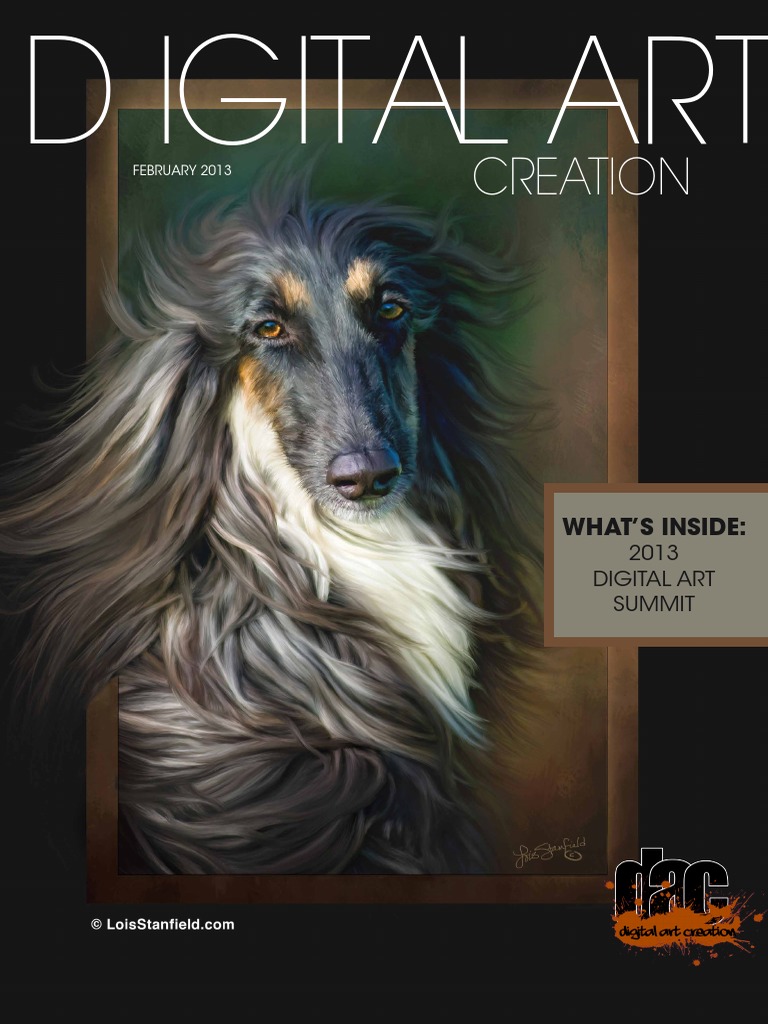 Digital Art Magazine | PDF | Adobe Photoshop Lightroom | Paintings