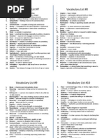 Hunger Games Vocabulary Guide | PDF