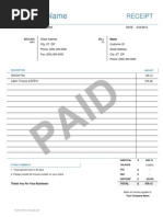 Contoh Resit | PDF | Receipt | Business