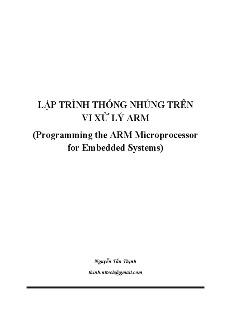 Arm9 Embedded Book-Guide | PDF | Arm Architecture | Instruction Set