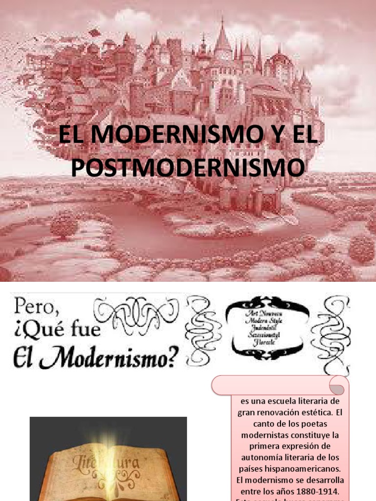 El Modernismo y El Postmodernismo | PDF | Science | Ciencia filosófica