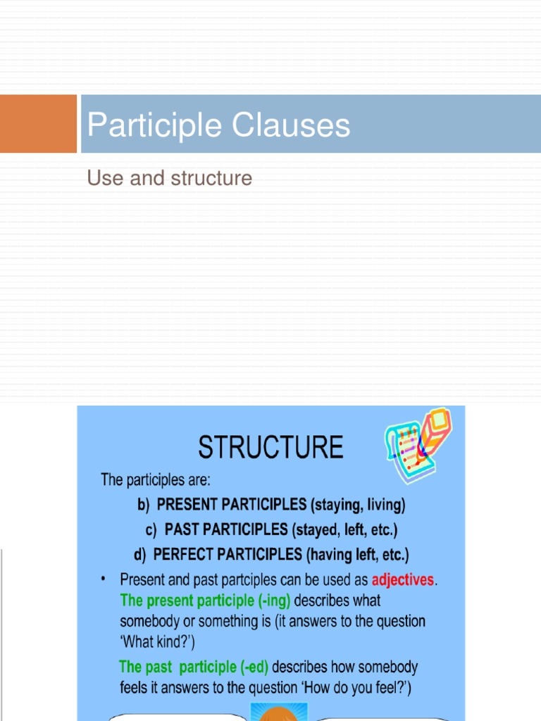 Understanding Participle Clauses | PDF