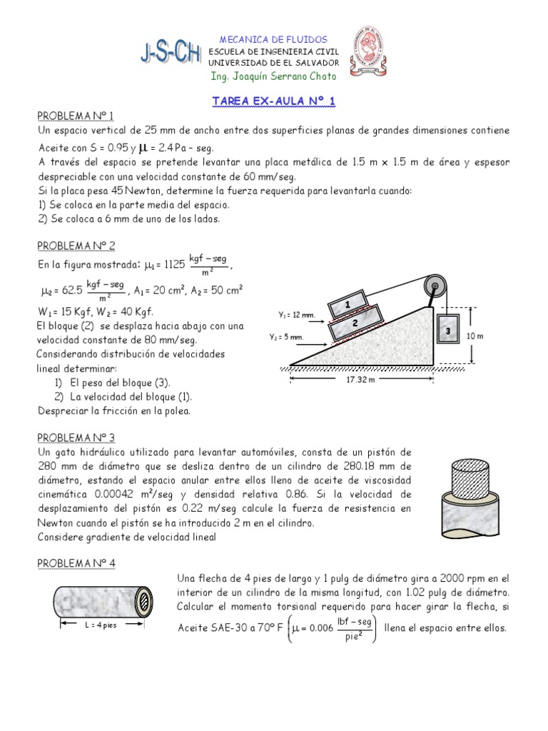 Tarea de Fluidos | PDF
